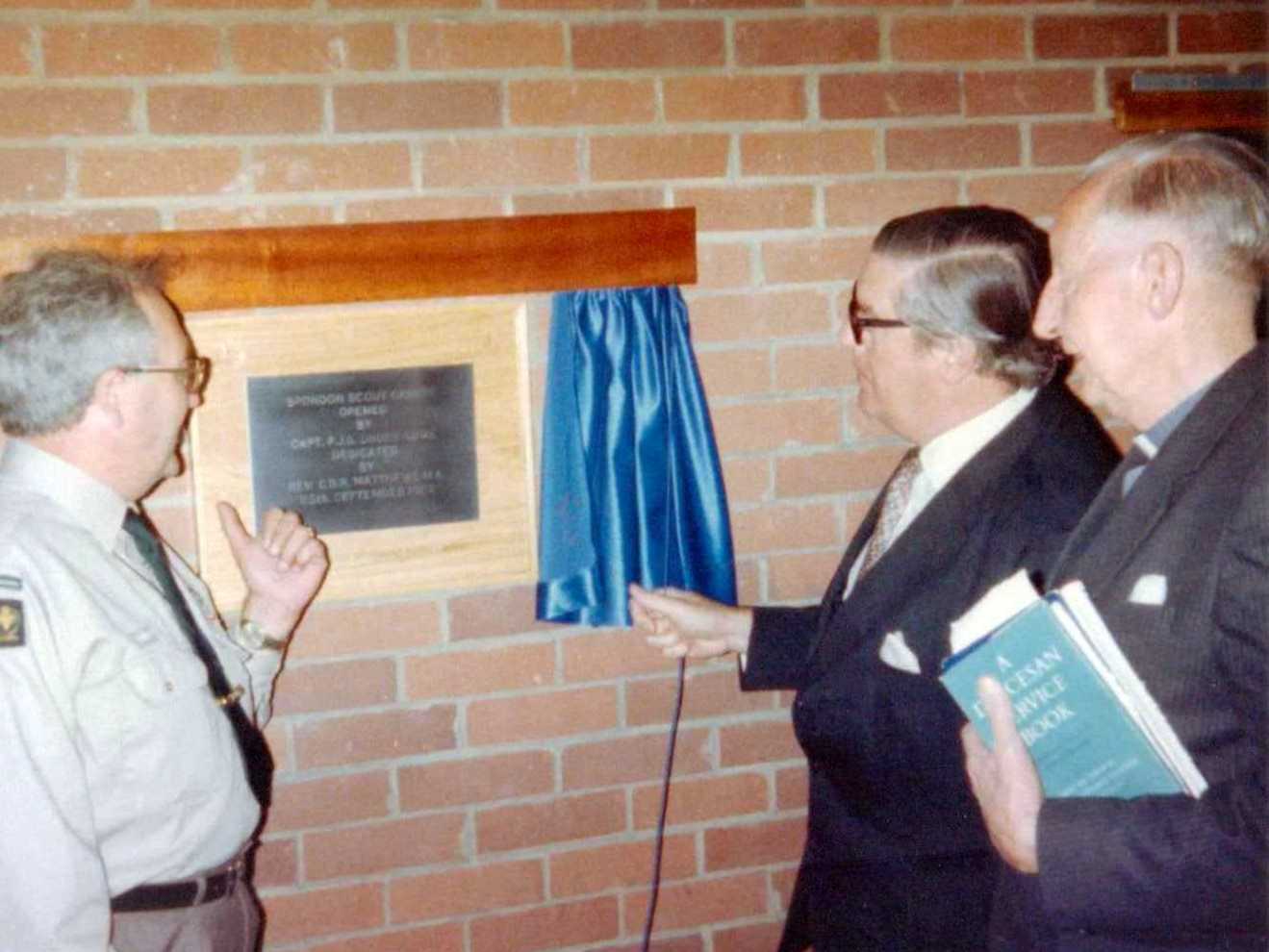 Scout Hut Opening